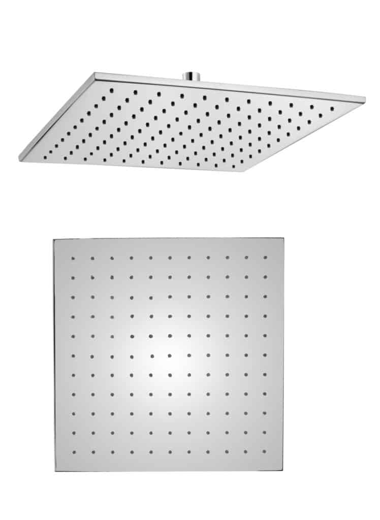 Brass Shower Rose 300*300*8mm - Verve Bathroom Design