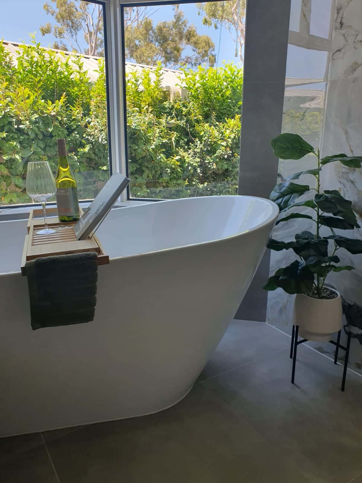 TREVOR Acrylic Freestanding Bath 1500 - Verve Bathroom Design